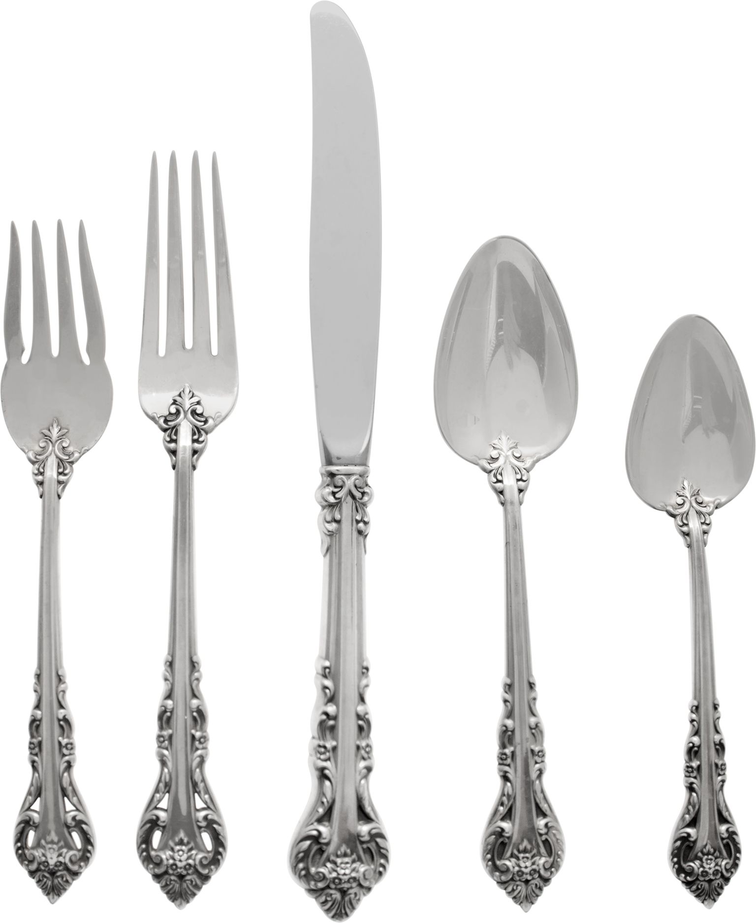 MASTERPIECE, Sterling Silver flatware set, patented in 1963 by