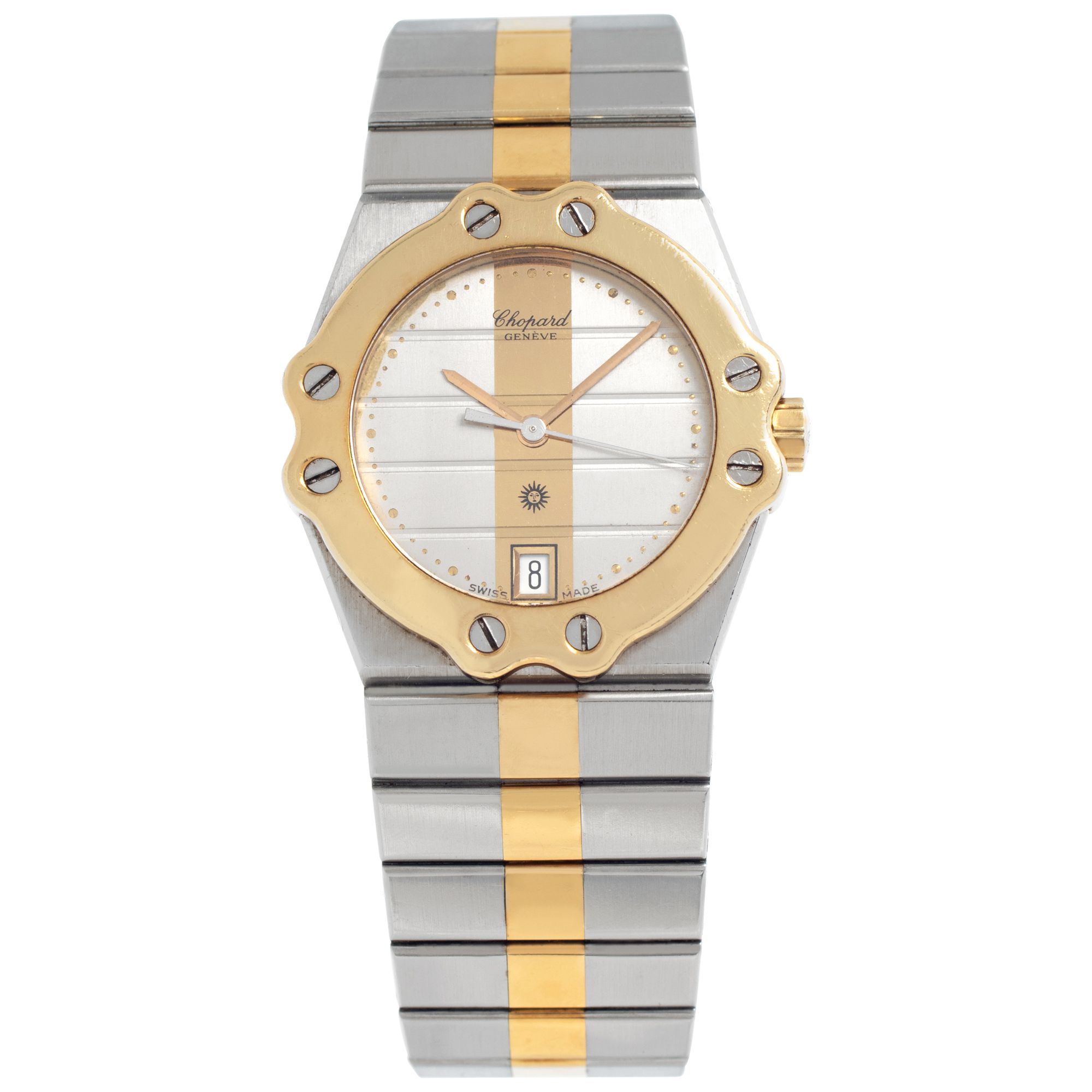 Used Chopard St. Moritz 8023 gold & stainless steel 33mm