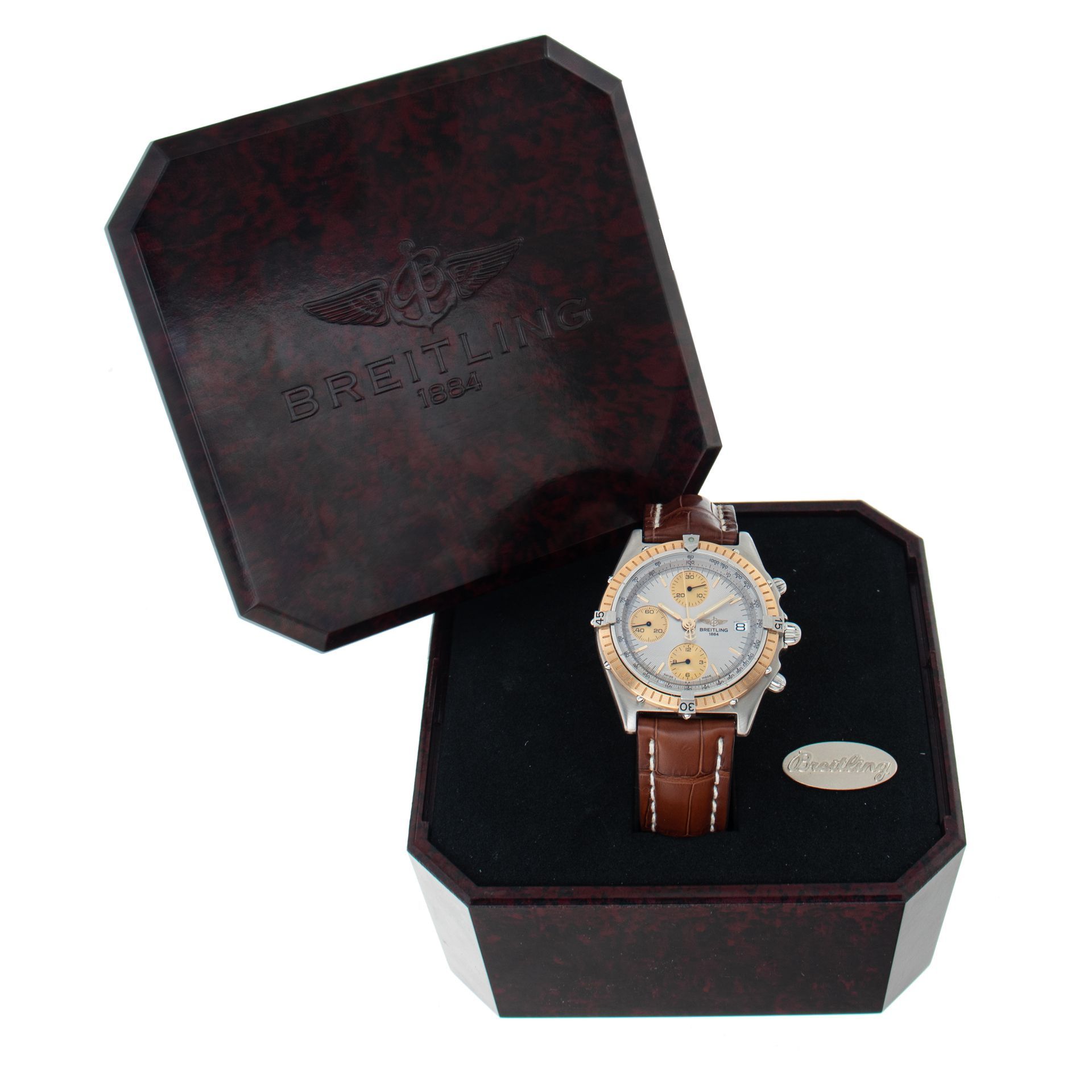Pre-owned Breitling Chronomat 81950 stainless steel 38mm