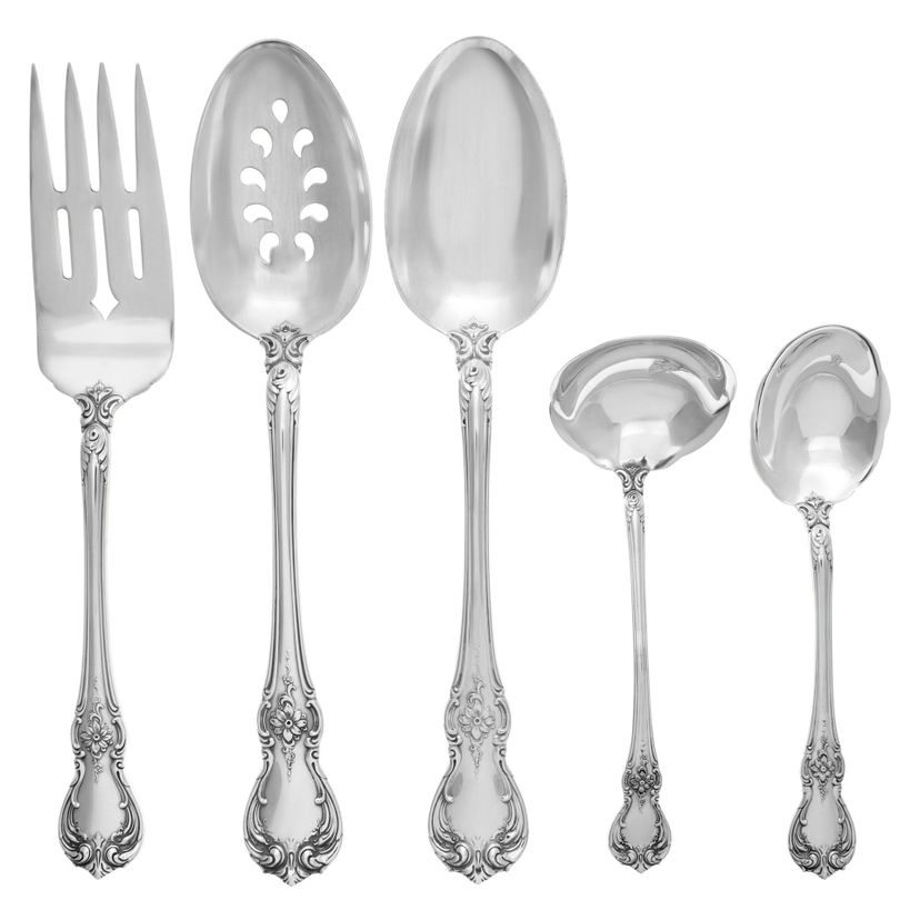 "OLD MASTER" Sterling Silver Flatware Set, Ptd in 1942 by